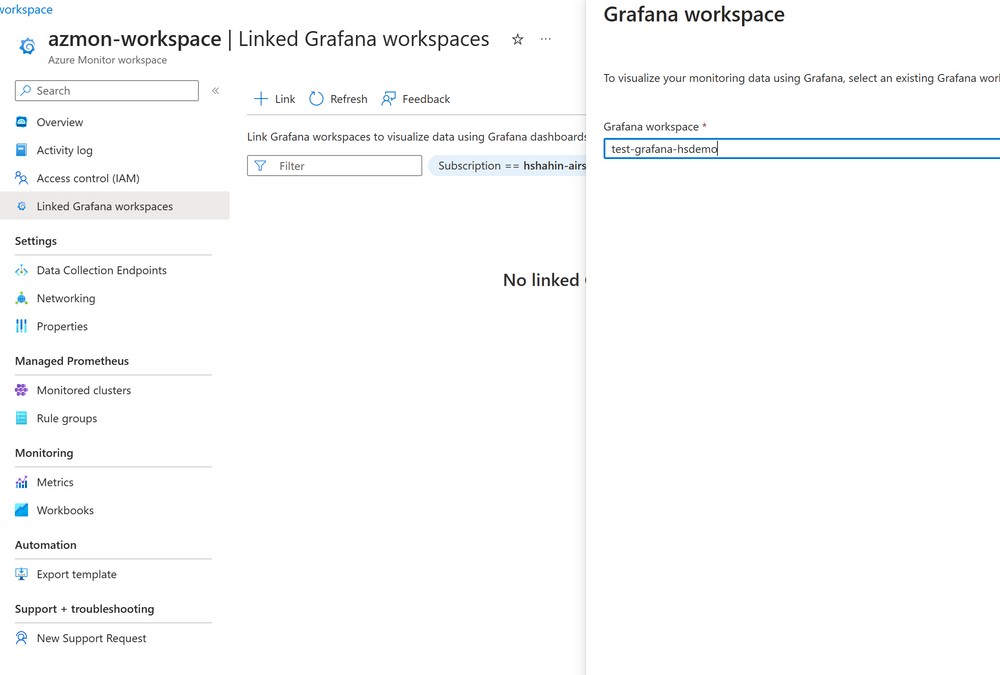 Integrate Prometheus with Azure Kubernetes Service (AKS)