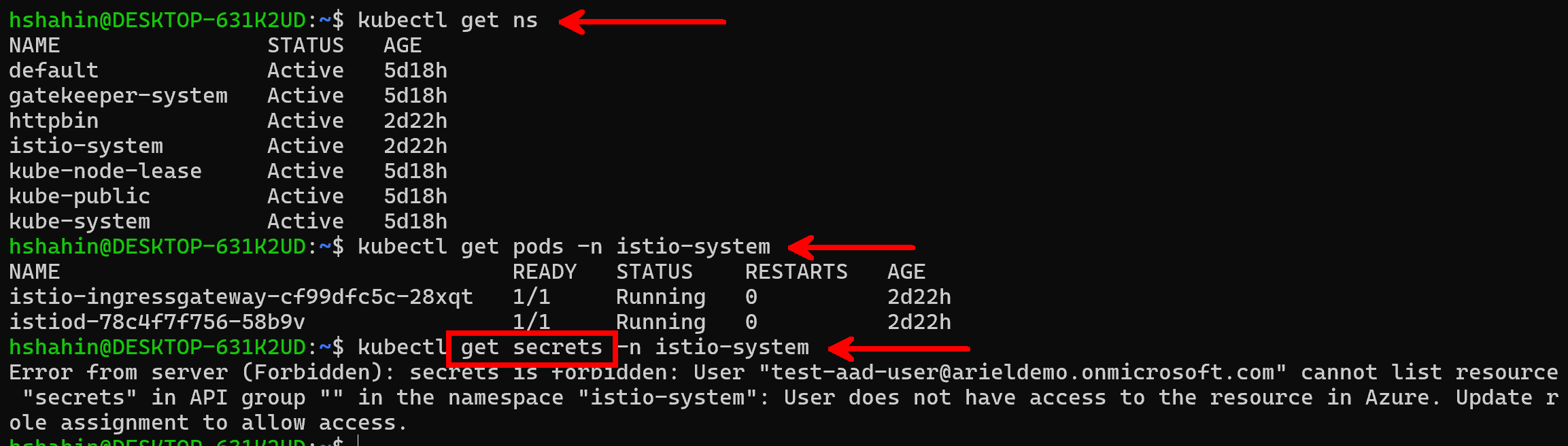 Understanding Azure AD with Azure RBAC on AKS