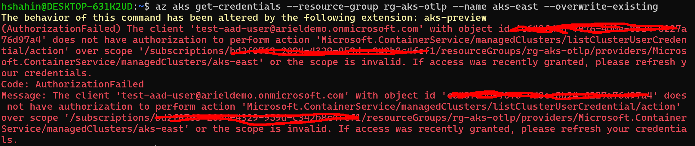 Understanding Azure AD with Azure RBAC on AKS
