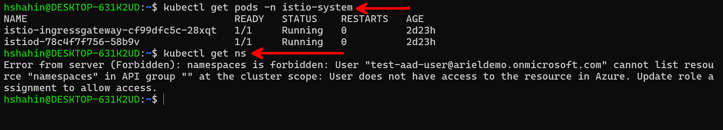 Understanding Azure AD with Azure RBAC on AKS