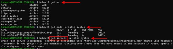 Understanding Azure AD with Azure RBAC on AKS
